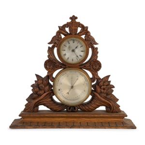 Antique weather station clocks - price guide and values