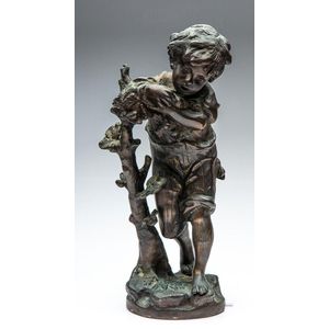 Bronze Boy Figure (or) Heavy Bronze Boy Sculpture - Figures/Groups ...