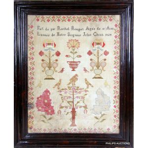 Antique and vintage samplers - price guide and values
