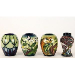 British Moorcroft Pottery designer Emma Bossons - price guide and values