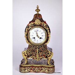 19th Century Boulle Mantle Clock and Stand - Clocks - Mantle and Shelf ...