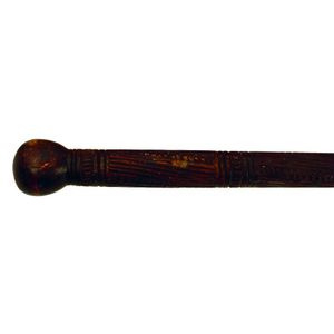 New Zealand Maori artefacts tokotoko (walking sticks) - price guide and ...