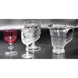 Crystal Tableware Set - British - Victorian - Glass