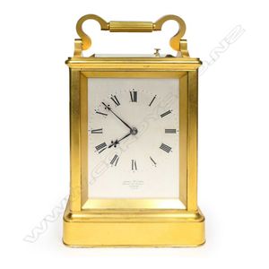 James McCabe Hour Striking Carriage Clock - Clocks - Carriage ...