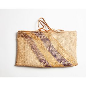 New Zealand Maori artefacts kete (bag or basket) - price guide and values