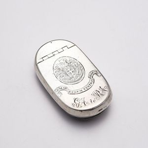 Colonial Founder's Sterling Silver Snuff Box - Snuff - Recreations ...