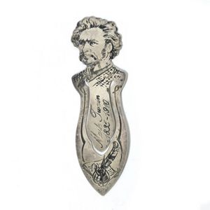 Mark Twain Sterling Silver Bookmark - Bookmarks - Sundries