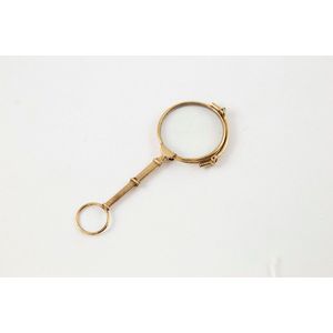 Edwardian 9ct Gold Lorgnettes Pair - Optical - Eye Glasses - Industry ...