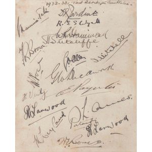 Cricket memorabilia - English team autographs and signatures - price ...