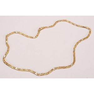 18ct Italian Gold Chain, Geometric Design, 41.95gm, 60cm - Necklace ...