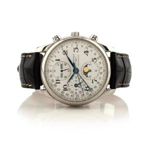Longines Moon Phase Chrono with Skeleton Back - Watches - Wrist ...
