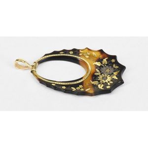Victorian period pique work inlaid jewellery - price guide and values
