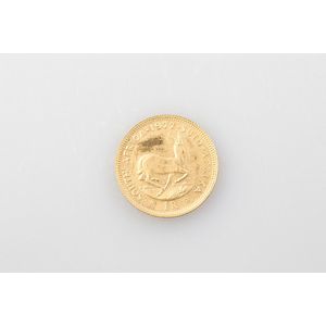1977 South African 1 Rand Gold Coin - Coins - Numismatics, Stamps & Scrip