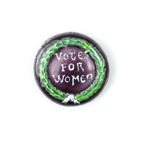 Suffrage Brooch: 1913 Enamel 'Votes for Women' Jewelry - Brooches ...