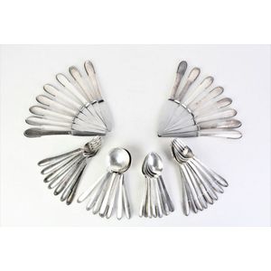 George Jensen Bead Cutlery Set for 8 (48 pieces) - Flatware/Cutlery and ...
