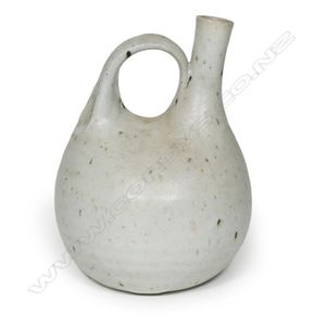 Len Castle Ceremonial Pourer with Wood Ash Glaze and Handle - Castle ...