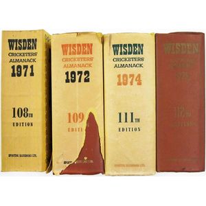 Collection of Wisden Almanacks (1970-1998) - Sporting - Cricket ...