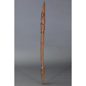 Engraved Throwing Club from Victoria - Aboriginal - Artefacts - Tribal