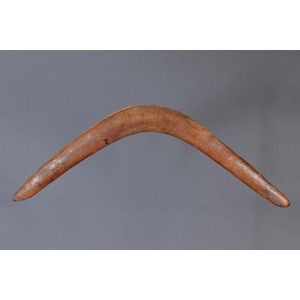 Australian Aboriginal artefacts: boomerangs - price guide and values