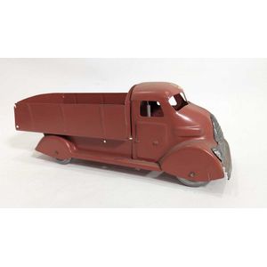 1960s Boomaroo Red Tin Dump Truck: 40 cm Width - Motor Vehicles - Toys ...