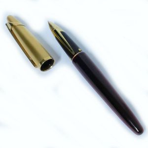 Waterman Edson Ruby Red Fountain Pen Set (2001) - Writing - Pens ...