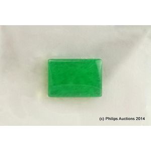 Light Green Jade Rectangle - 13.9 x 9.9 mm - Unmounted / Loose Stones ...