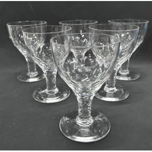 English Georgian glass rummer - price guide and values