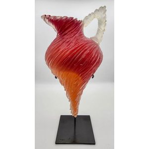 Bottle on Stand Art Glass Sculpture by Tim Shaw - Australian Themes ...