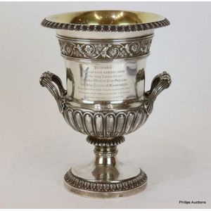 George III Sterling Silver Presentation Urn, 1813 London, William Eaton ...