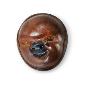 Winking Okame Netsuke from Wallace Collection - Netsuke - Oriental