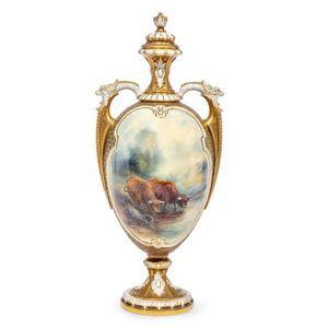 John Stinton (England), Royal Worcester artist - price guide and values