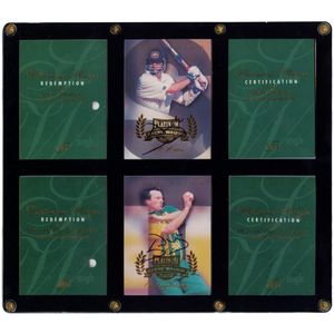 1996 Steve Waugh Platinum Player Signature Series Set - Cards ...