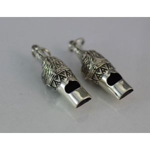 Antique bosun's, fox hunt, dog, police and military whistles - price ...