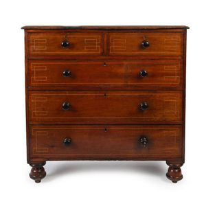 Colonial Australian Cedar Chest with Greek Key Inlay, 1835 - Chests of ...
