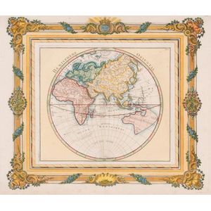 French Hemisphere Oriental Map, 1768 - Maps - Printed & Written Material