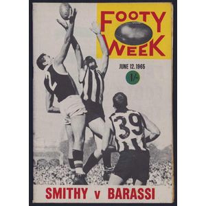 1965 Footy Week Magazine Collection - Magazines - Printed & Written ...