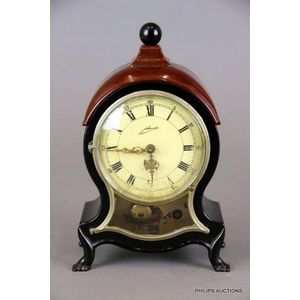 Antique Bakelite Table Clock with Gilt Details - Clocks - Zother ...