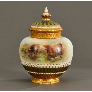 Harry Stinton (England), Royal Worcester artist - price guide and values