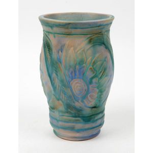 Denby Ware English Pottery Vase by Donald Gilbert, 21 cm - Denby - Ceramics