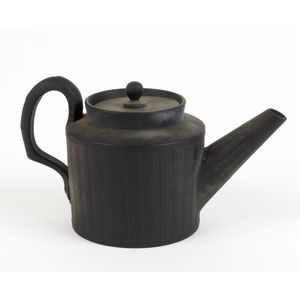 Antique Wedgwood Black Basalt Porcelain Teapot, 18th/19th Century ...