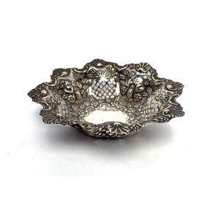 Antique sterling silver bon-bon dishes - price guide and values