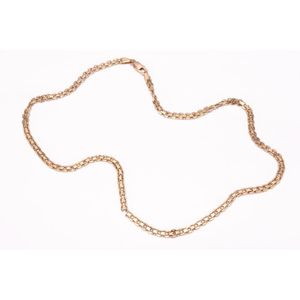 Italian 9ct Gold Lace Link Chain, Stamped 375, Arezzo, 8.44gm ...