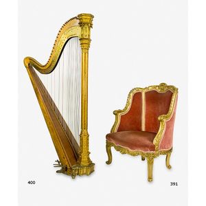 English and French harps, 18th century onwards - price guide and values