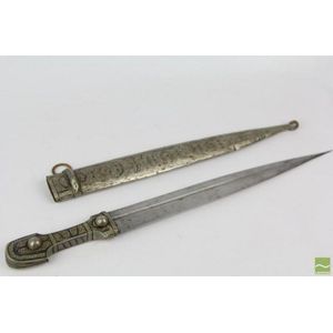 19th Century Russian Cossack Dagger with Silver Mounts - Edged Weapons ...
