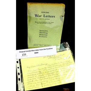 vintage militaria and war letters and corrospondence - price guide and ...