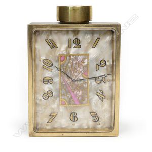 Art Deco Juvenia Perfume Bottle Travel Clock - Scent Bottles - Costume ...