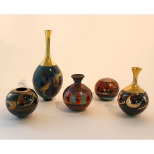 Peter Collis Ceramic Vase Collection - New Zealand Potters & Themes ...