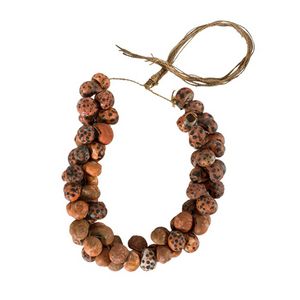 Aboriginal Earth-Painted Shell Necklace - Aboriginal - Artefacts - Tribal