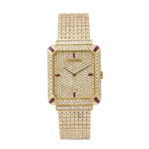 Vintage Patek Philippe Diamond Watch with Ruby Accents - Watches ...