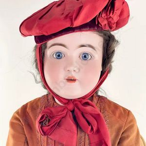 Hertel Schwab & Co Bisque Doll, 89cm, Germany, Composition Body ...